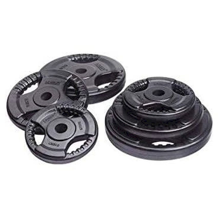 Buy at best price Rubber Plate 12.5Kg 30Mm Ls2122 W Handle Cut Hol ...